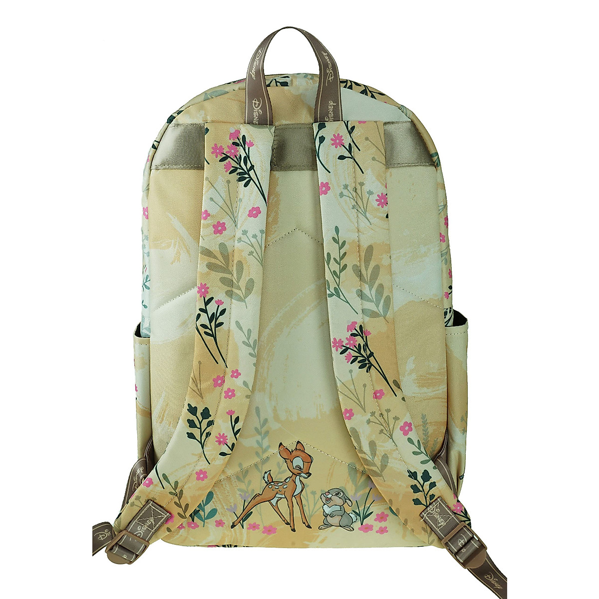 KBNL Classic Disney Bambi Backpack with Laptop Compartment for School, Travel, & Work, Multicolor, A22203-BAMBI