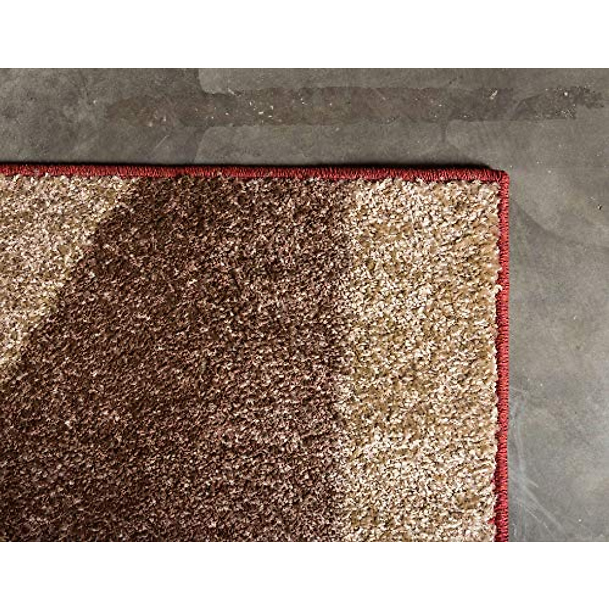 Unique Loom Autumn Collection Area Rug - Plantation (5' 1" x 8' Rectangle, Multi/ Beige)