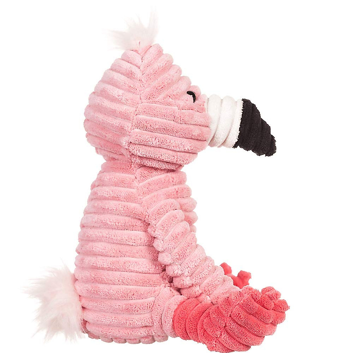 Apricot Lamb Toys Plush Corduroy Flamingo Stuffed Animal Soft Cuddly Perfect for Child (Corduroy Flamingo 8.5 Inches)