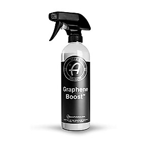 Adam's Graphene Boost - Graphene Ceramic Coating Spray For Car Detailing | Adds Protection & Extends The Life Of Top Coat Ceramics | Maintenance Spray On Wipe Off | Car Boat RV Motorcycle (16oz)