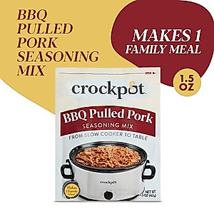Crock-Pot BBQ Pulled Pork Seasoning Mix, 1.5 Ounce (Pack of 12)