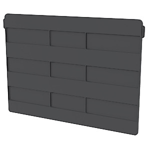 Akro-Mils 41270 Crosswise Width Plastic Divider for 30270 AkroBin Storage Bins, Black, (6-Pack)