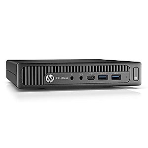 HP 600 G2 Micro Computer Mini Tower PC (Intel Quad Core i7-6700T, 32GB DDR4 Ram, 256GB Solid State SSD, WiFi, VGA, USB 3.0) Win 10 Pro (Renewed) …