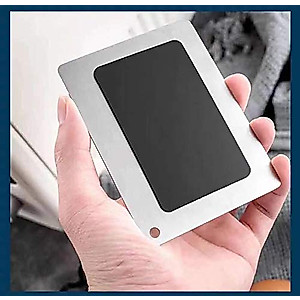 2PCS Professional Measurement Refrigerator Magnet in 18/8 Stainless Steel,Conversion Chart with Strong Magnet Backing