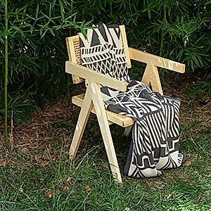 BlossoME Grey & White Knit Throws 50”*66” /Multi-Geometric Pattern Thermal Knit Throws for All-Seasons/Decorative Throw Blankets for Couch, Sofas, Beds and Gifts