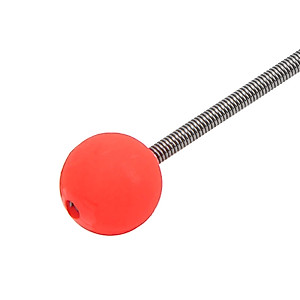 Ice Fishing Pole End, 5Pcs Extension Section Rods Pole End Tip with Rod Ice Fishing Accessories Ice for Fishing(M)