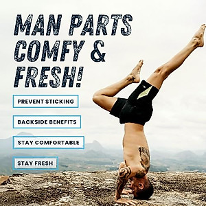 Ball Deodorant Lotion for Men by Super Fresh | Mens Hygiene Cream for Groin, Butt, & Body | Control Odor and Stay Comfortable | Aluminum Free | 4 oz Tube