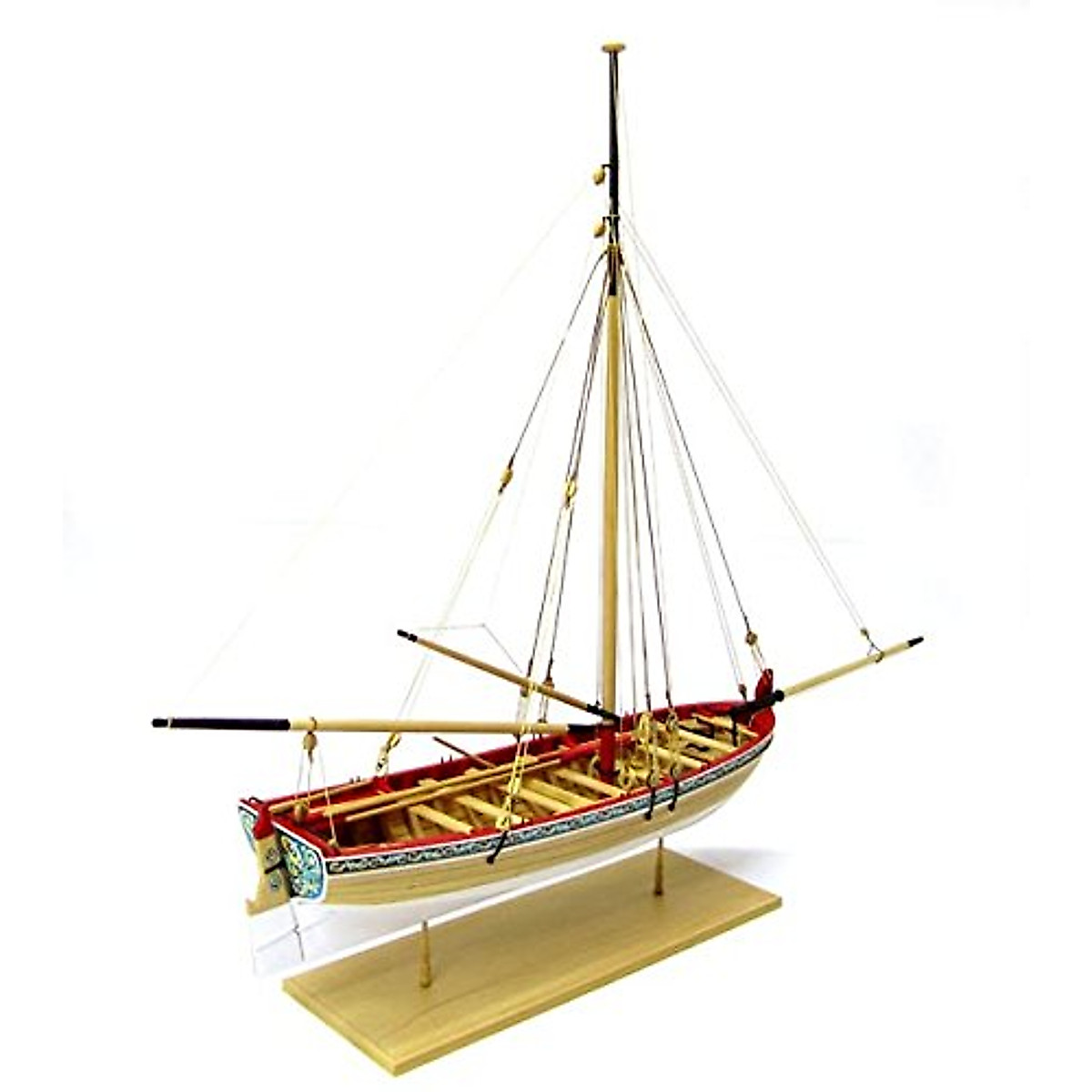 MS1457CBT Model SHIPWAYS 18TH Century Longboat Starter KIT with Tools - 1:48 Scale Wood Plank-on-Frame
