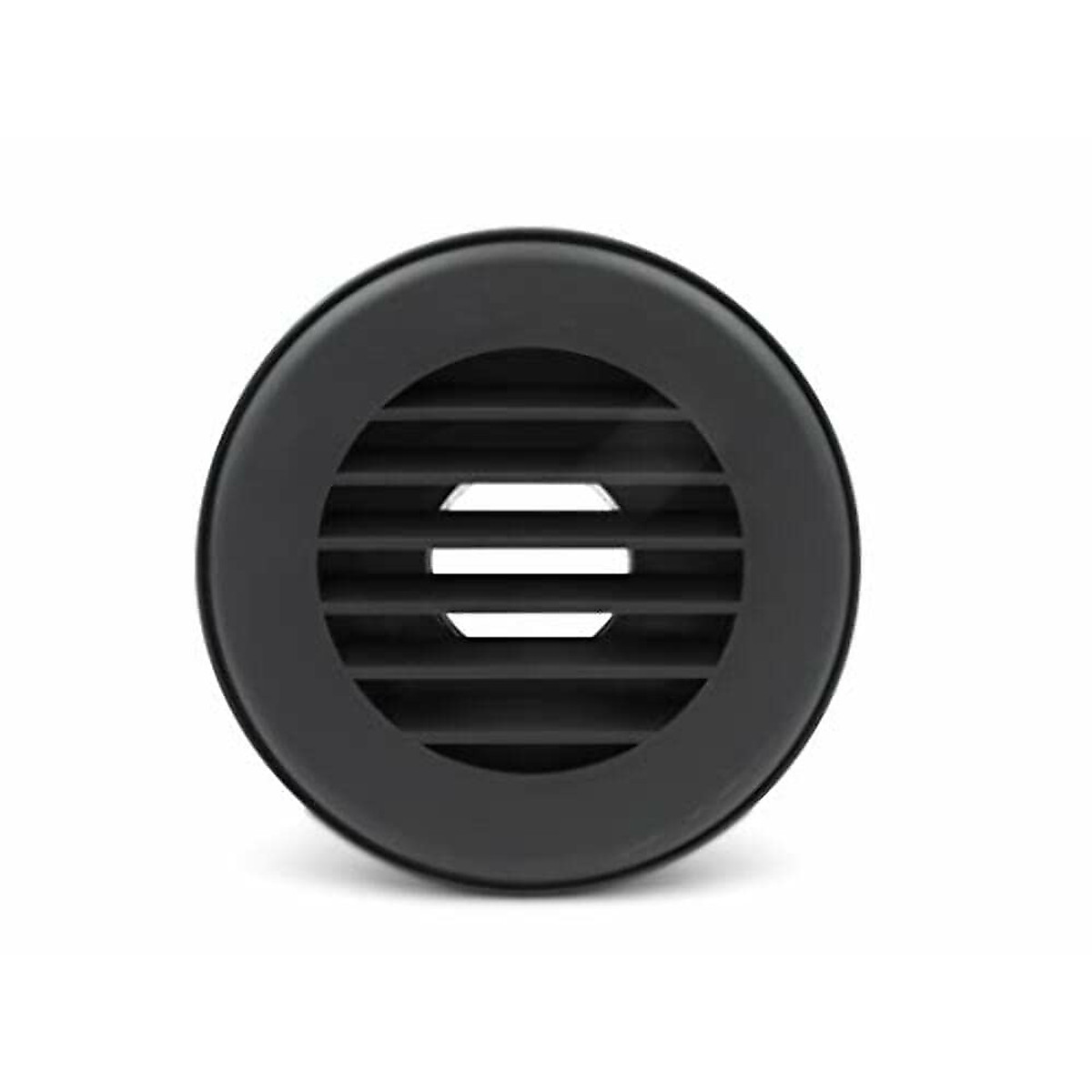 Thetford RV Camper Thermovent 2 inch Ducted Heat Vent Without Damper Black PN 94262, Black
