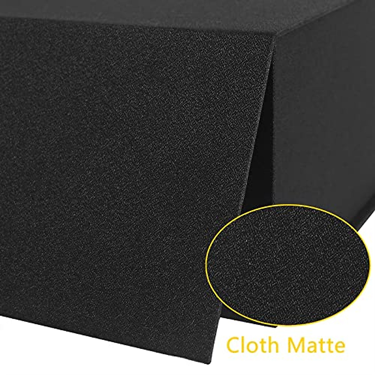 YAWOIRG Black Gift Box, 13x9x4 inches, Large Present Box with Lid, Square Magnetic Gift Box for Presents, Empty Decorative Gift Boxes for Gift Wrapping and Storage, Matte