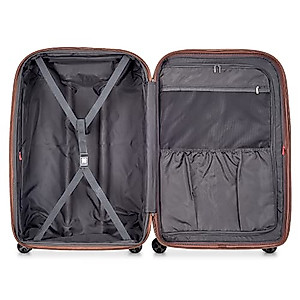 DELSEY Paris St. Tropez Hardside Expandable Luggage with Spinner Wheels, Black, 3-Piece Set (21/24/28)