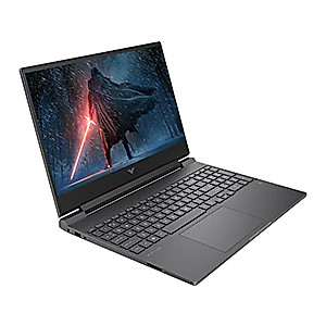 HP 2022 Victus 15.6" 144Hz Gaming Laptop, Intel 12th Core i5-12450H, 64GB RAM, 2TB PCIe SSD, NVIDIA GeForce GTX 1650 Graphics 4GB, Backlit Keyboard, Windows 11 Pro, Mica Silver, 32GB USB Card