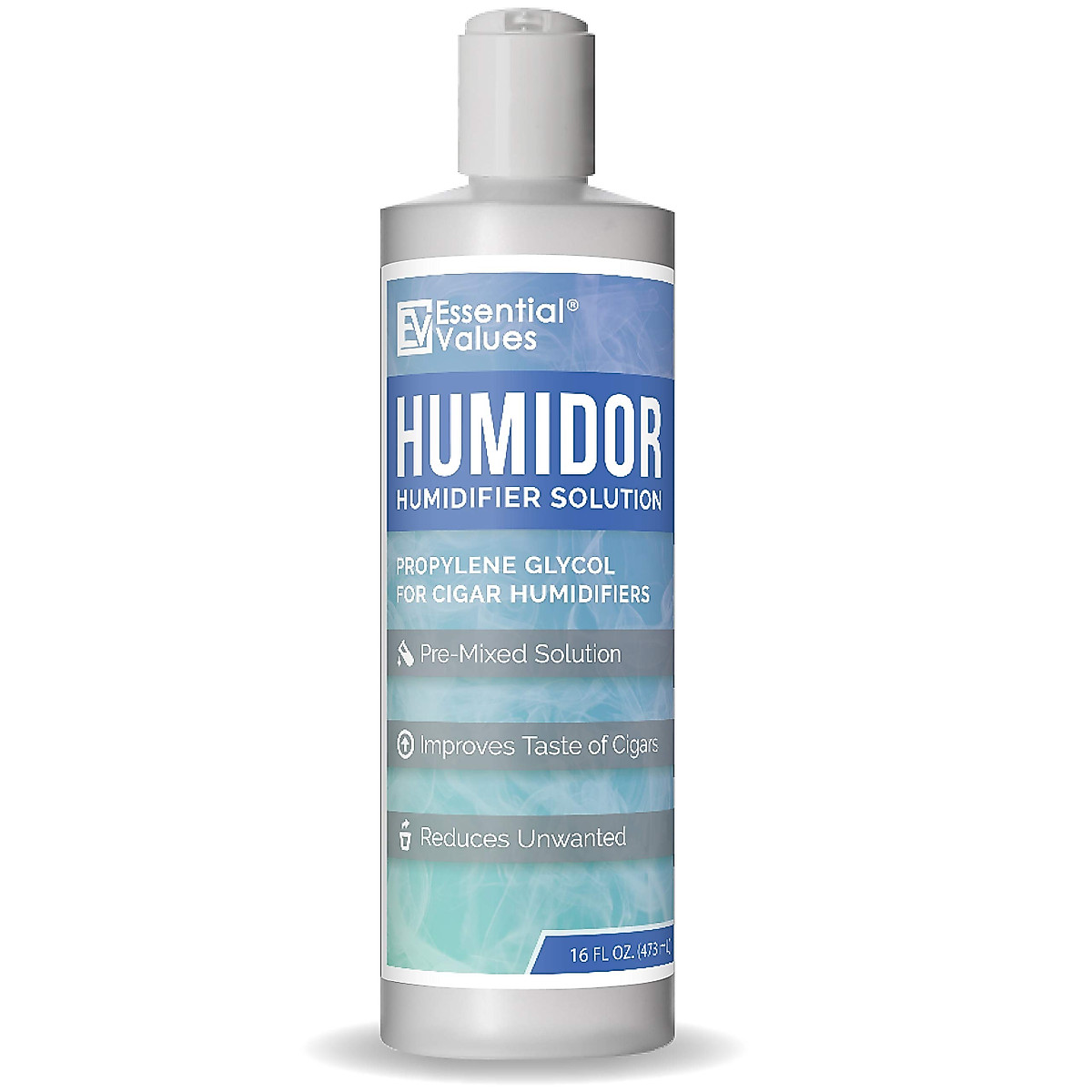 Humidor Solution Propylene Glycol Solution (PG Solution) For Humidifiers By Essential Values. Humidor Accessories and Supplies (16 Fl Oz (Pack of 1))