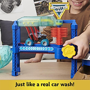 Spin Master 6060160 Monster Jam 1T64 Truck Wash Playset