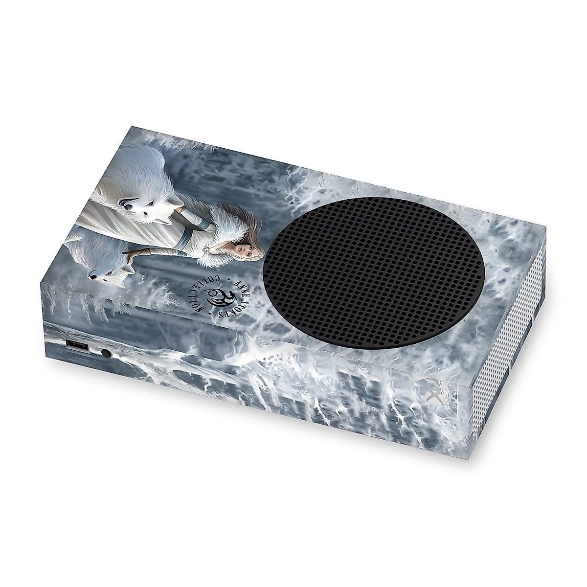 Head Case Designs Officially Licensed Anne Stokes Winter Guardians Art Mix Vinyl Sticker Gaming Skin Case Cover Compatible with Xbox Series S Console