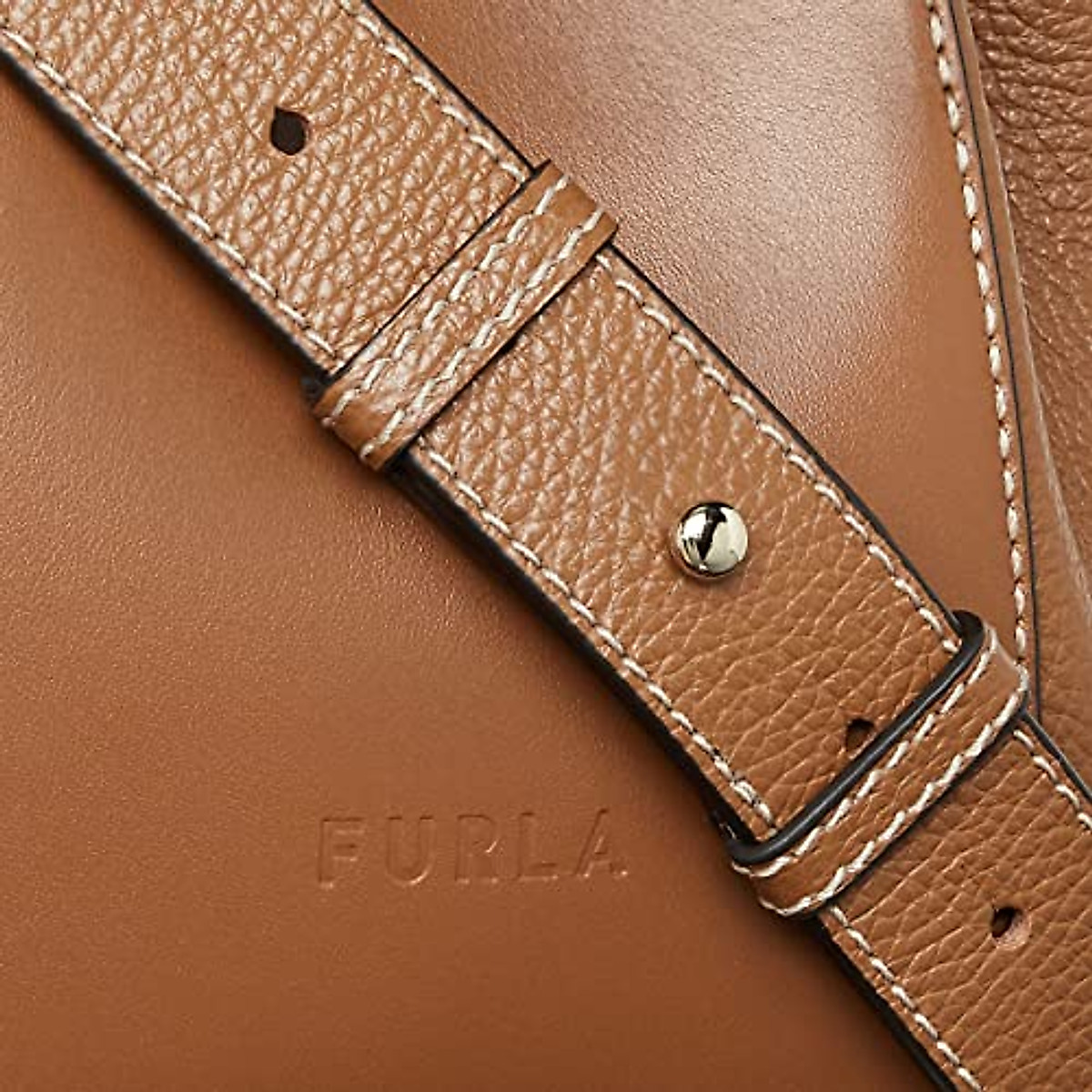 Furla(フルラ) FURLA MIASTELLA Mini Bucket Bag, Cognac H