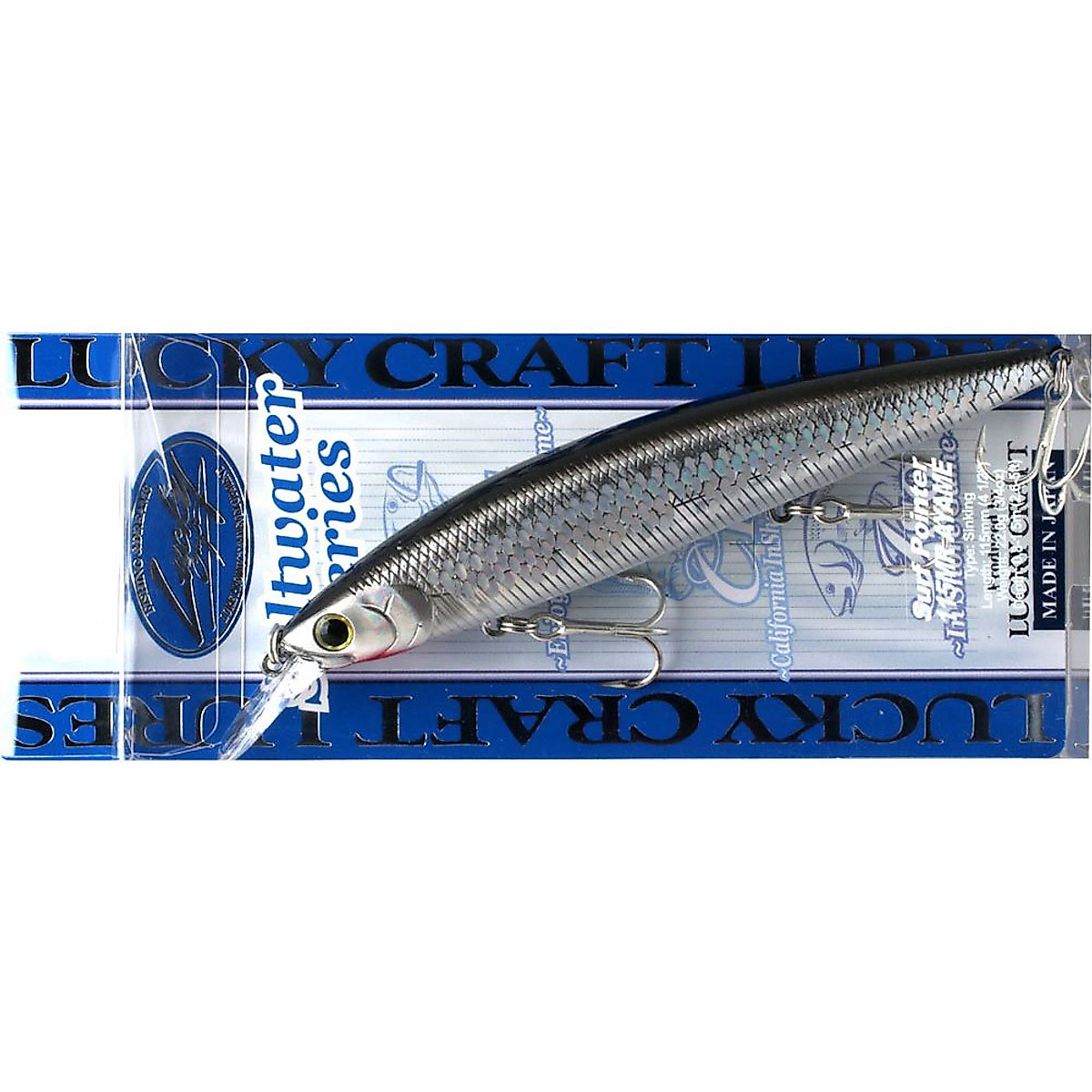 LUCKY CRAFT SW Surf Pointer 115MR (765 MS Anchovy)