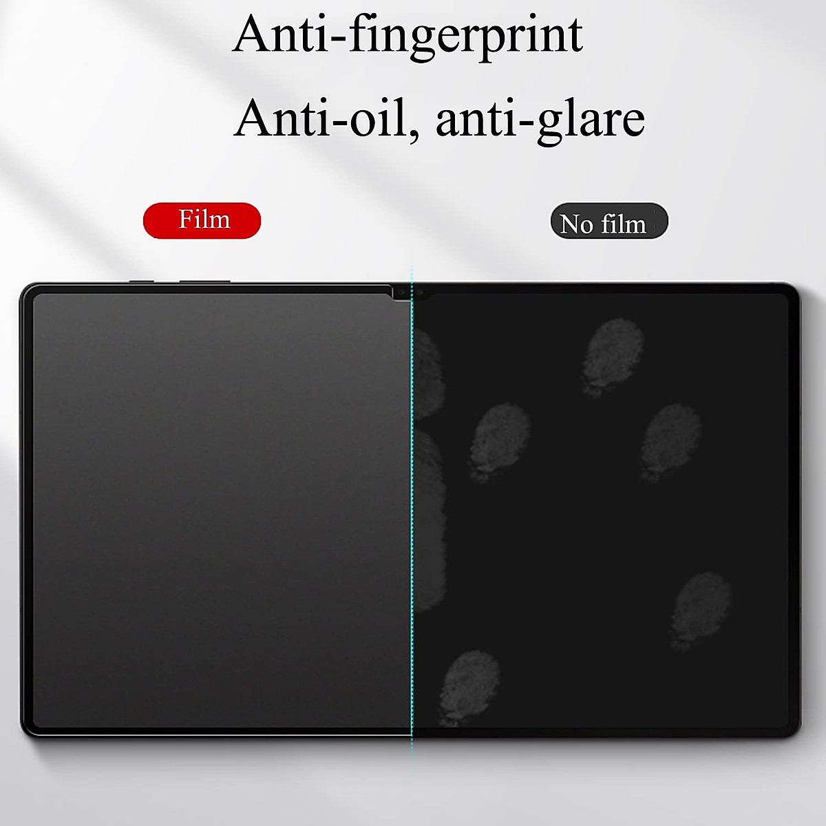 Privacy Screen Protector Suit for Samsung Galaxy Tab S10 Ultra/ Samsung Galaxy Tab S9 Ultra 2023 14.6 Inch/ Samsung Galaxy Tab S8 Ultra 5G 14.6 Inch 2022 , Matte Anti-peep Anti Glare Scratch Resistant Soft Screen Protector Film