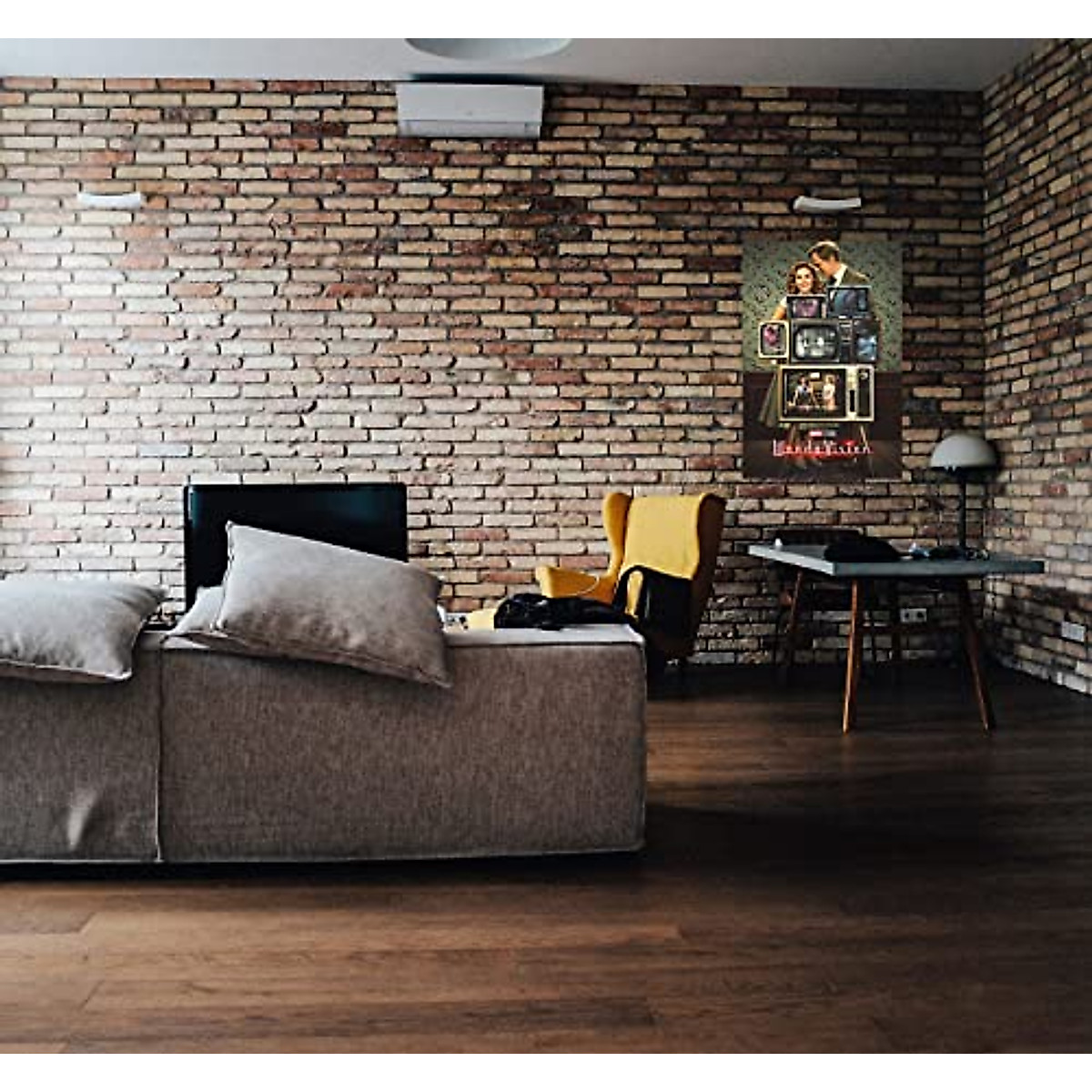 WandaVision - TV Show Poster (Live On TV) (Size: 24" x 36")