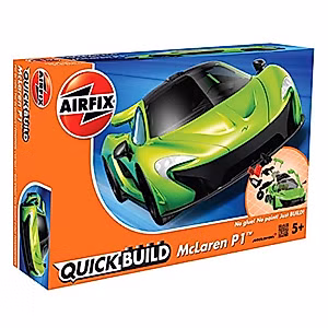 Airfix Quickbuild McLaren P1 Green Snap Together Plastic Model Kit J6021