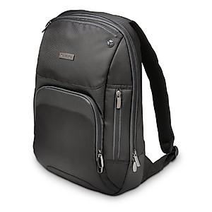 Kensington Triple Trek Slim Backpack for MacBooks, Chromebooks, Tablets & Ultrabooks up to 13-Inch-14-Inch (K62591AM), Black