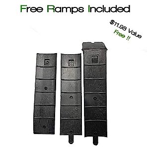 RinneTraps - 2 Pack Walk The Plank Mouse Trap | Bucket Mouse Trap | Mini Flip N Slide | 2 Free Ramps Included- Multi Catch, Auto Resetting | Humane | Catch and Release | Or Lethal