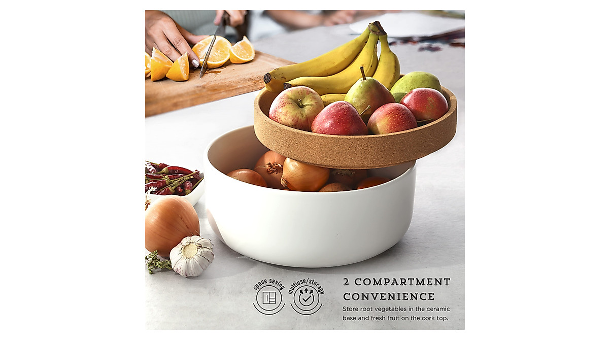 Kamenstein 2 Compartment Bowl - Freshness & Style