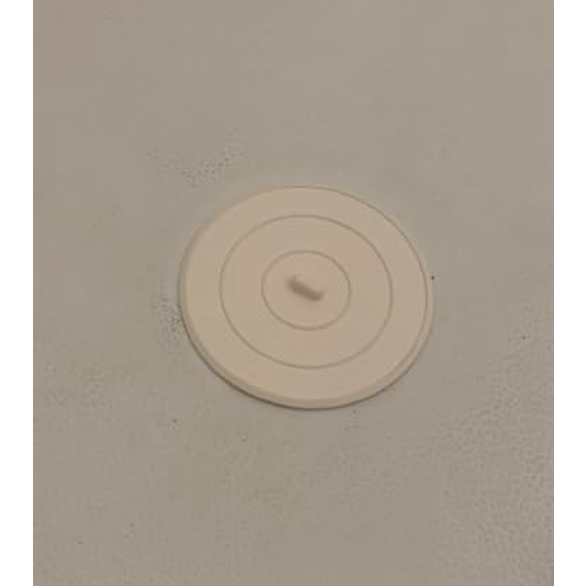 Rocky Mountain Goods Flat Rubber Drain Stopper for Sink, Tub and Shower - Flat Suction Style - 5” wide for most drains