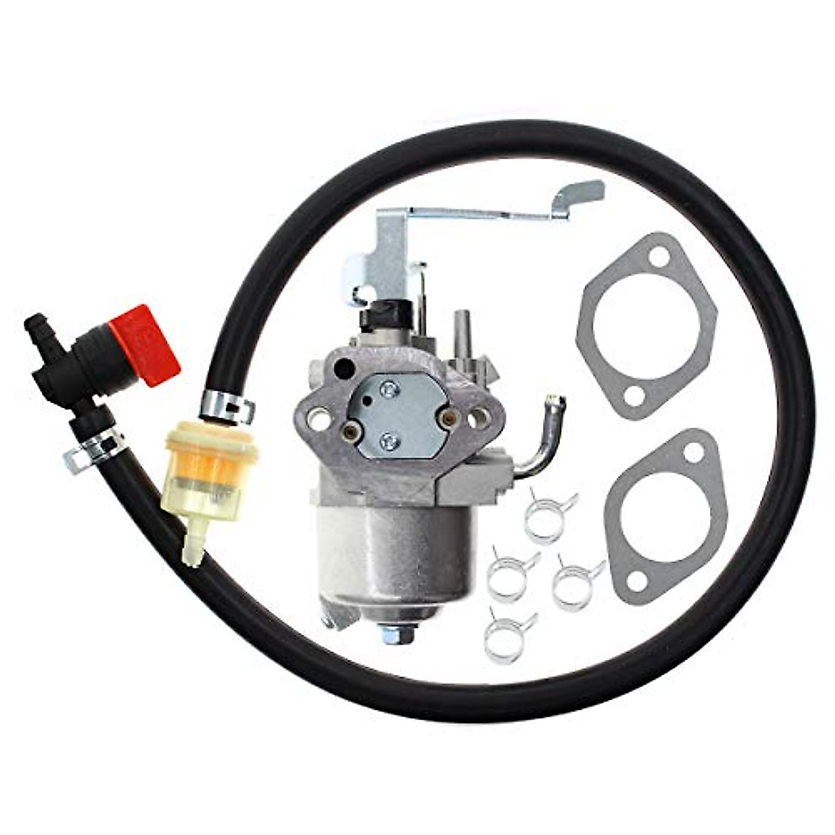 Carbhub EX30 Carburetor for Subaru Robin EX30 Engine Carb Mikuni RGX4800 RGN5100 Replaces 279-62364-20 279-62364-00 279-62364-10 279-62304-40 279-62304-30 Stens 058-161 with Fuel Hose Shut Off Valve