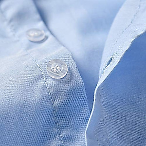 Carlstar Little Boys Gentleman Outfit Suits,Baby Boys Short Pants Set,Short Sleeve Shirt+Suspender Pants+Bow Tie 4Pcs (Blue, 2-3T/90)