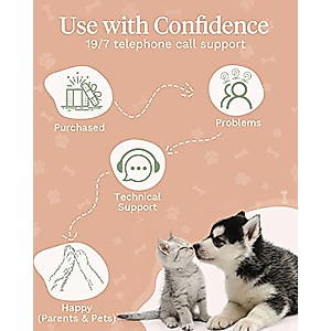 Kaikoe Automatic Cat Feeder, WiFi Enabled 6L Auto Pet Dry Food Dispenser, Smarter App Control, Programmable Meal, Triple Food Preservation Clog-Free Design Pet Feeder for Small/Medium Pets