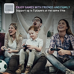 Kinhank Super Console X 256GB, Retro Game Console Built-in 117,000+ Games, Video Game Console Systems for 1080P/720P Output, 2 Wireless Controllers