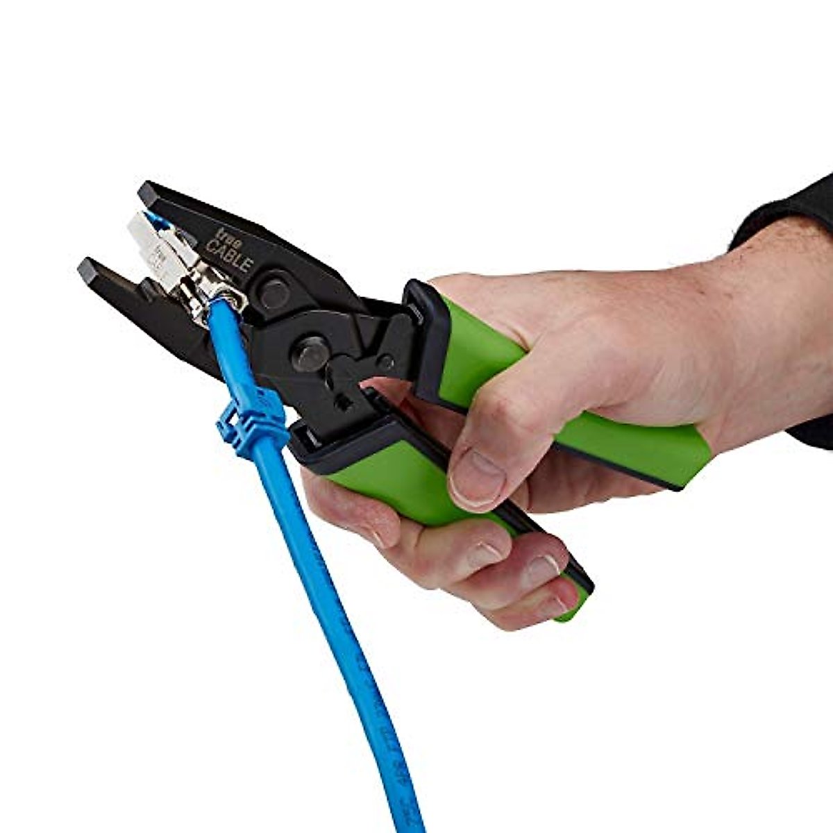 trueCABLE Parallel Crimping Pliers, Toolless Keystone Jack and Field Termination Plug Closure Tool, trueCLOSE