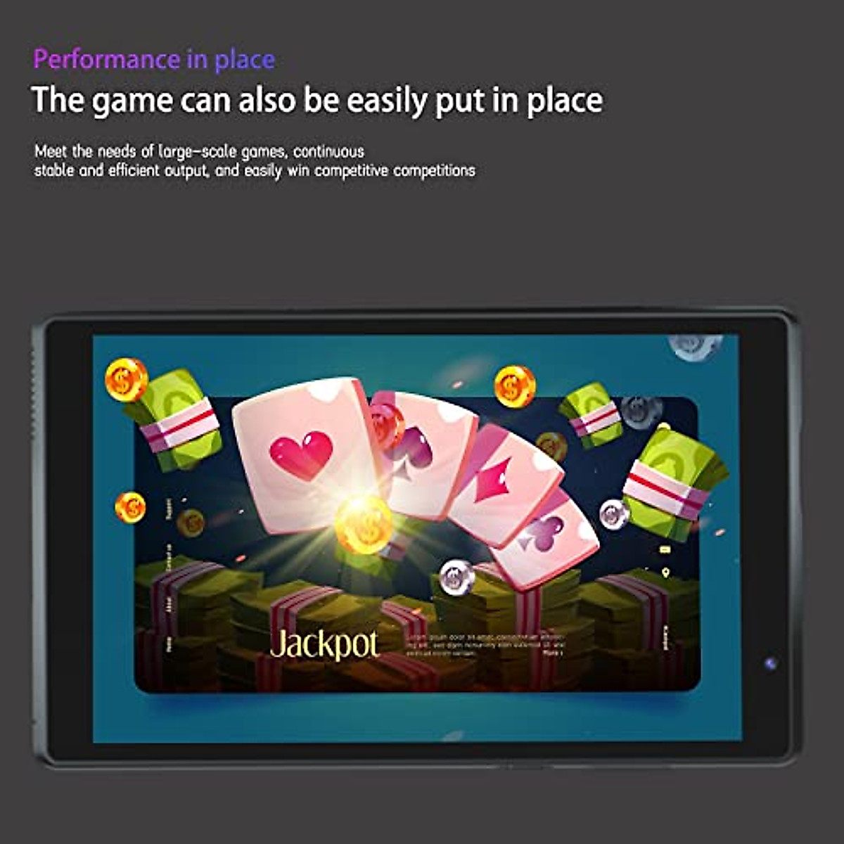 NOVOJOY Tablet 8 inch Tablet PC, Android 11 Tablets, Quad-Core 2GB RAM 32GB ROM WiFi IPS 8 Inch HD Display 4300mAh Tablets. (Black)