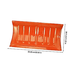 Happyyami Snow Shovel Accessories Snow plow Shovel Snow Pusher Head car Shovel Snow kit Snow Cleaner car Snow Shovel accesorios para Autos Replaceable ice Shovel Iron Sand Shovel Household