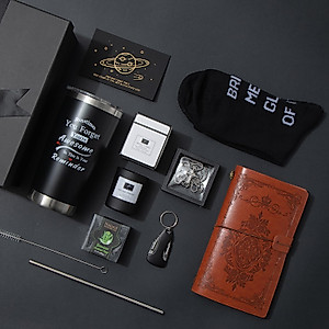 Birthday Gifts for Men,Man Gifts Basket Ideas Set for Him,Men's Birthday Gift Box Presents for Dad, Husband, Brother, Son, Boyfriend, Friend, Male, Coworker Retirement Gifts Father Birthday Gifts Box