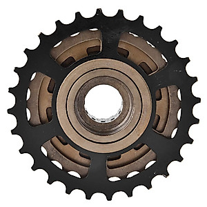 VGEBY1 Bike Freewheel, Bike Cassette Flywheel Sprocket 7 Speed Freewheel for Mountain Bikes Cycling Replacement Accessory
