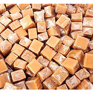 CrazyOutlet Kraft Caramel Cubes Candy, Individually Wrapped, Bulk Pack 2 Pounds