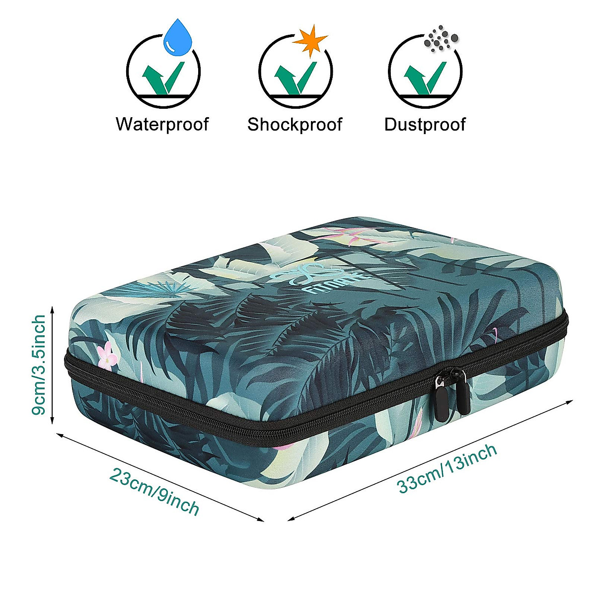 FITNATE Essential Oil Storage, 70 Bottles Essential Oil Case, Holding 5/10/15 ml Bottles