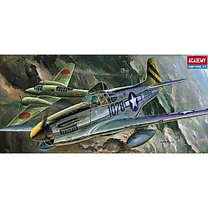 Academy The Fighter of World War II P-51C Model Kit, Gray
