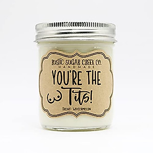You're The Tits Candle, Best Friend Gifts, Friend Gift, Friendship Gift, Best Friend Birthday Gift, Gift For Friend, Christmas Gifts