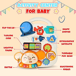 TOY Life Baby Push Walkers for Babies 12 Months Sit to Stand Walker for Baby Girl Boy 3 in 1 Push Toys for Babies Learning to Walk Baby Activity Walker Toddler Walking Toy for Infant Kid 1 Year Old