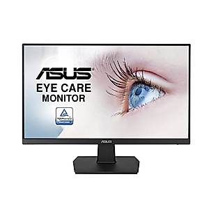 ASUS VA27EHE 27” Eye Care Monitor Full HD (1920 x 1080) IPS 75Hz Adaptive-Sync HDMI D-Sub Frameless,Black