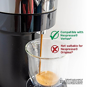 Nespresso Compatible Descaling Kit. 2 Uses Nespresso Vertuo Descaling Solution and 6 Cleaner Pods. Removes Limescale & Cleans Pod Area. Better Tasting & Hotter Coffee. 4 Months Supply.