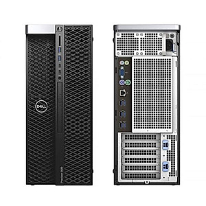 Dell Precision 5820 Tower Workstation, Intel Xeon W-2133 6-Core 3.6GHz, 64GB RAM, 512GB M.2 NVMe PCIe SSD + 2TB HDD, Nvidia Quadro M4000 8GB, Windows 10 Pro 64-bit