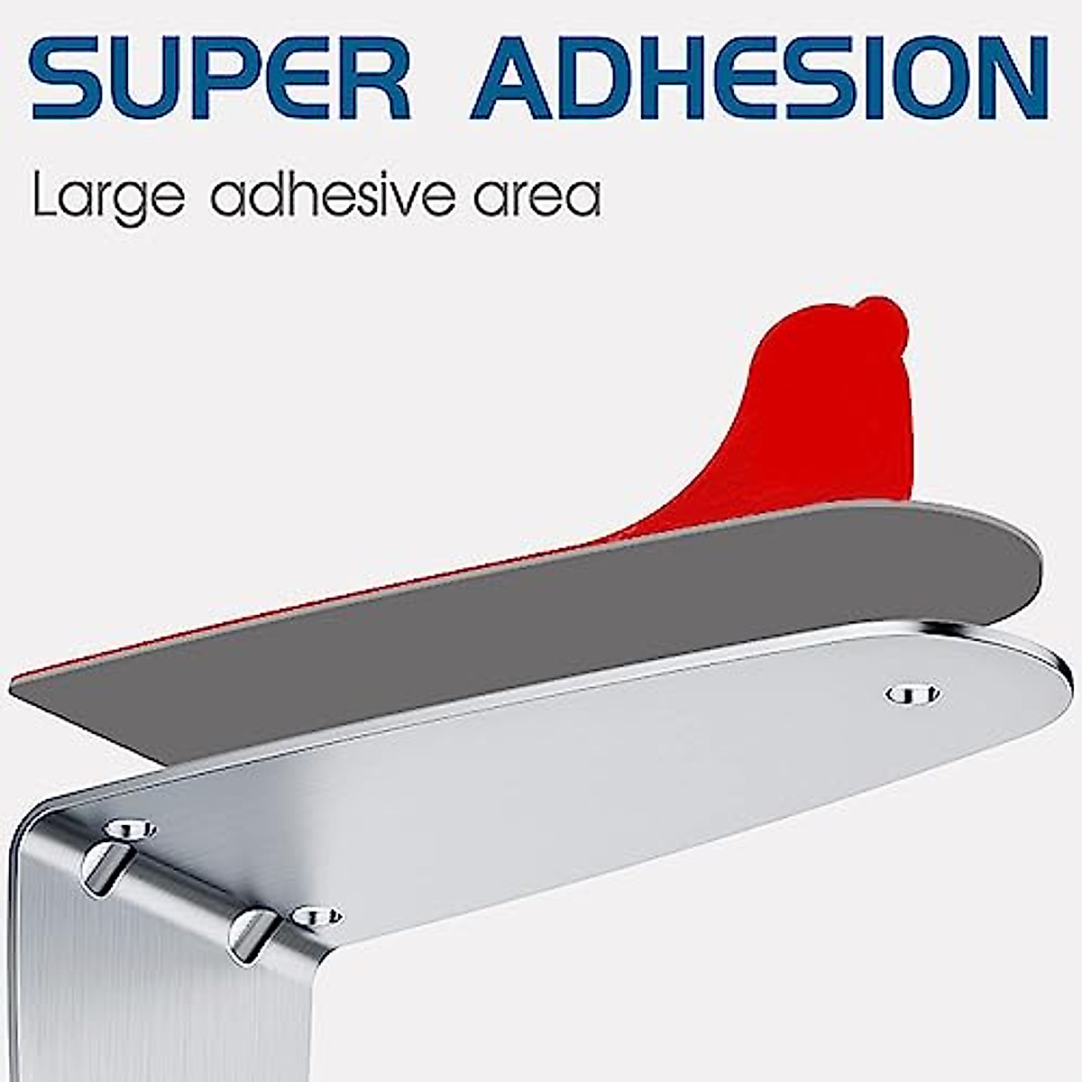 GIFZES Under Cabinet Paper Towel Holder for Kitchen,Stainless Steel Paper Towel Holders Wall Mount,9.9In Self Adhesive Drilling Paper Towel Rolls Kitchen Bathroom Door Rustproof Rack Silver