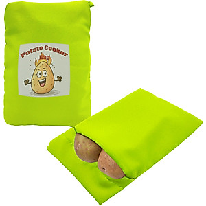 KR. LIF 2 PACK Microwave Cooking Bag Quick Delicious Potatoes and Veggies Baked Cooker Kitchen Express Microwave Bags