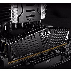 XPG Z1 DDR4 3200MHz (PC4 25600) 32GB (2x16GB) CL16-20-20 288-Pin Memory Modules Kit, Black (AX4U3200716G16A-DBZ)