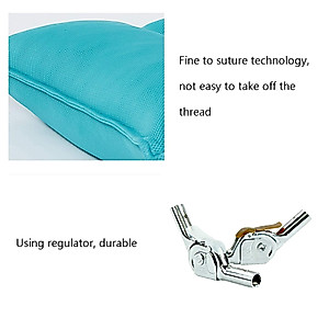 NLIAN- Floor Sofa Chairs Adjustable Backrest Support for Adults and Children Great Contemplation Read Game Green 45.2x20.4x6.7in