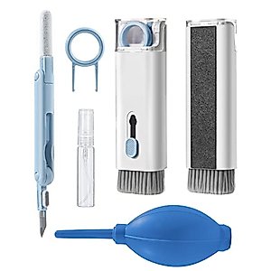 8-in-1 Electronic Cleaner Kit, BoYata Portable Cleaning Tools with Air Blower, Keyboard Cleaning Kit, Earbud Cleaner Kit, Screen Cleaner for Laptop/Keyboard/Computer/Earphone/Tablet/Airpod (NO LIQUID)